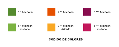 Distribución geográfica y estadísticas de las estrellas Michelin 2017 ...